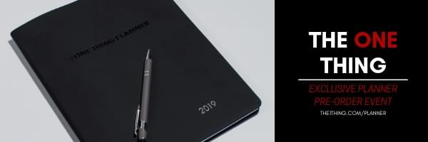 The ONE Thing Planner